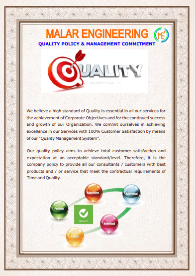 POLICIES – Malar Engineering